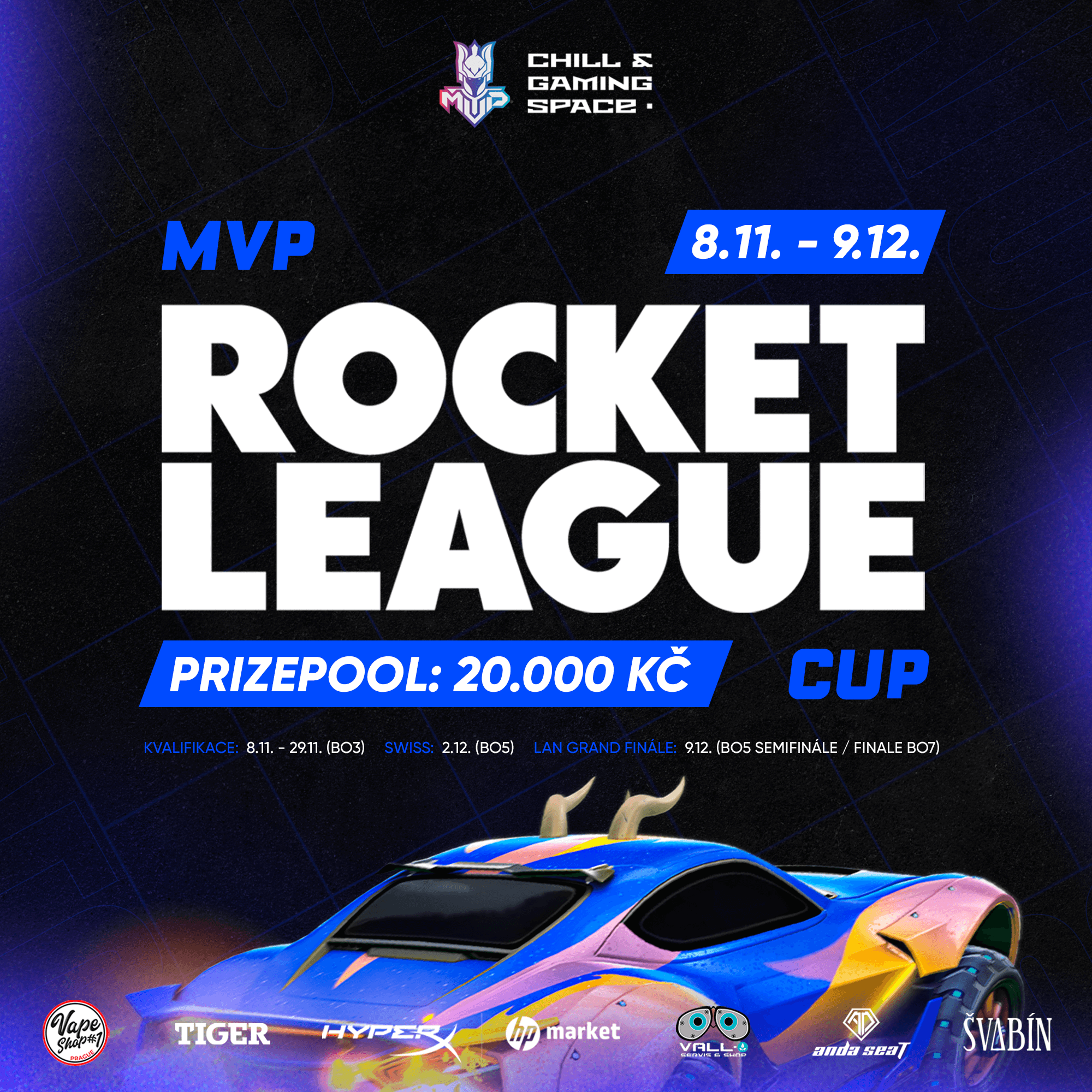 MVP Esports | Chill & Gaming Space | Praha