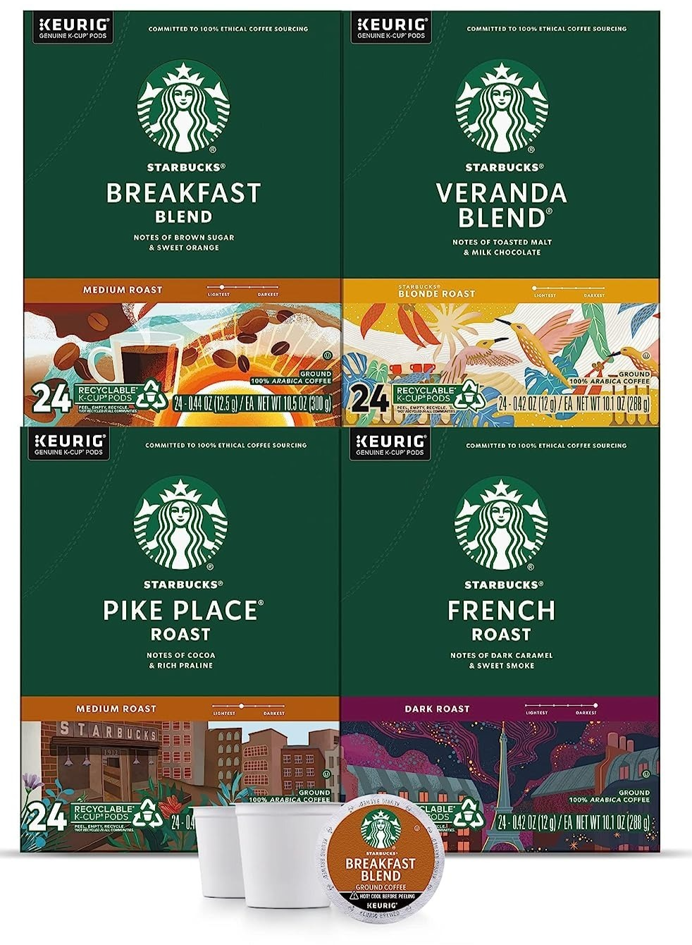All Starbucks Variety Packs | Enjoy the Ultimate Coffee Experience