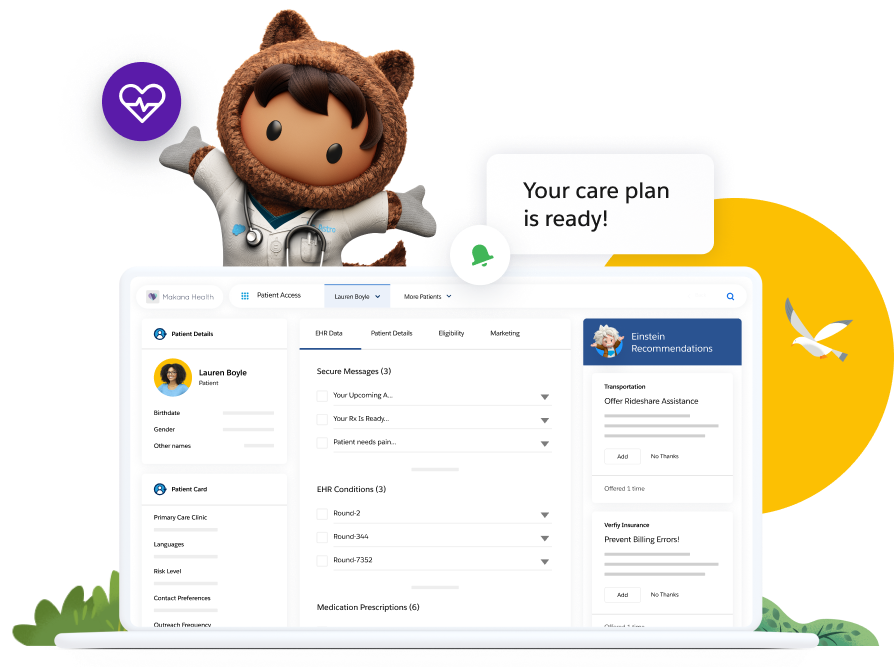 Advantages of Using Salesforce as Healthcare CRM