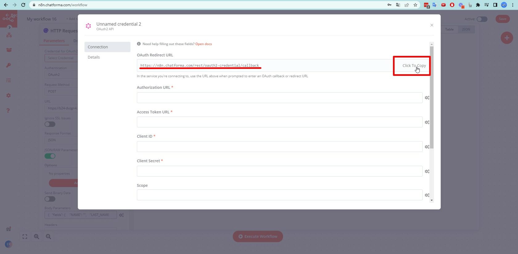 Адаптация шаблона интеграции Chatforma&Bitrix24 с помощью n8n