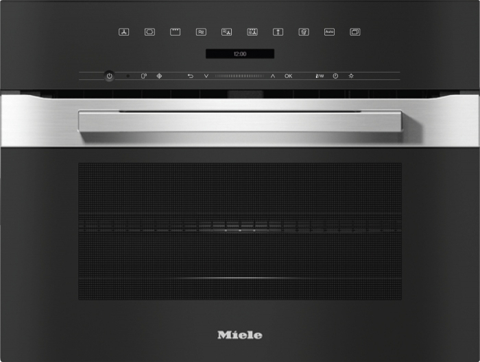 Духовой шкаф с СВЧ MIELE H7240BM CLST купить в Москве