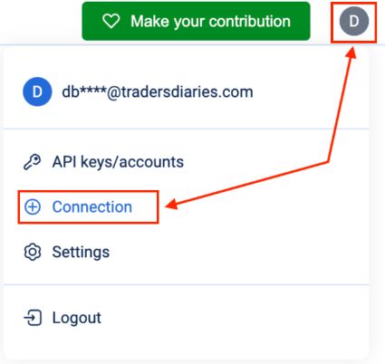 How to connect Diary to Bybit Exchange