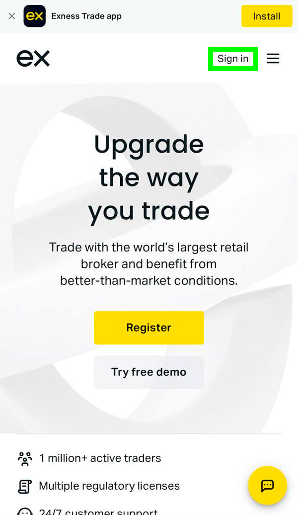 Exness Login PK ⚡ Secure Sign In to Trade Forex & Crypto