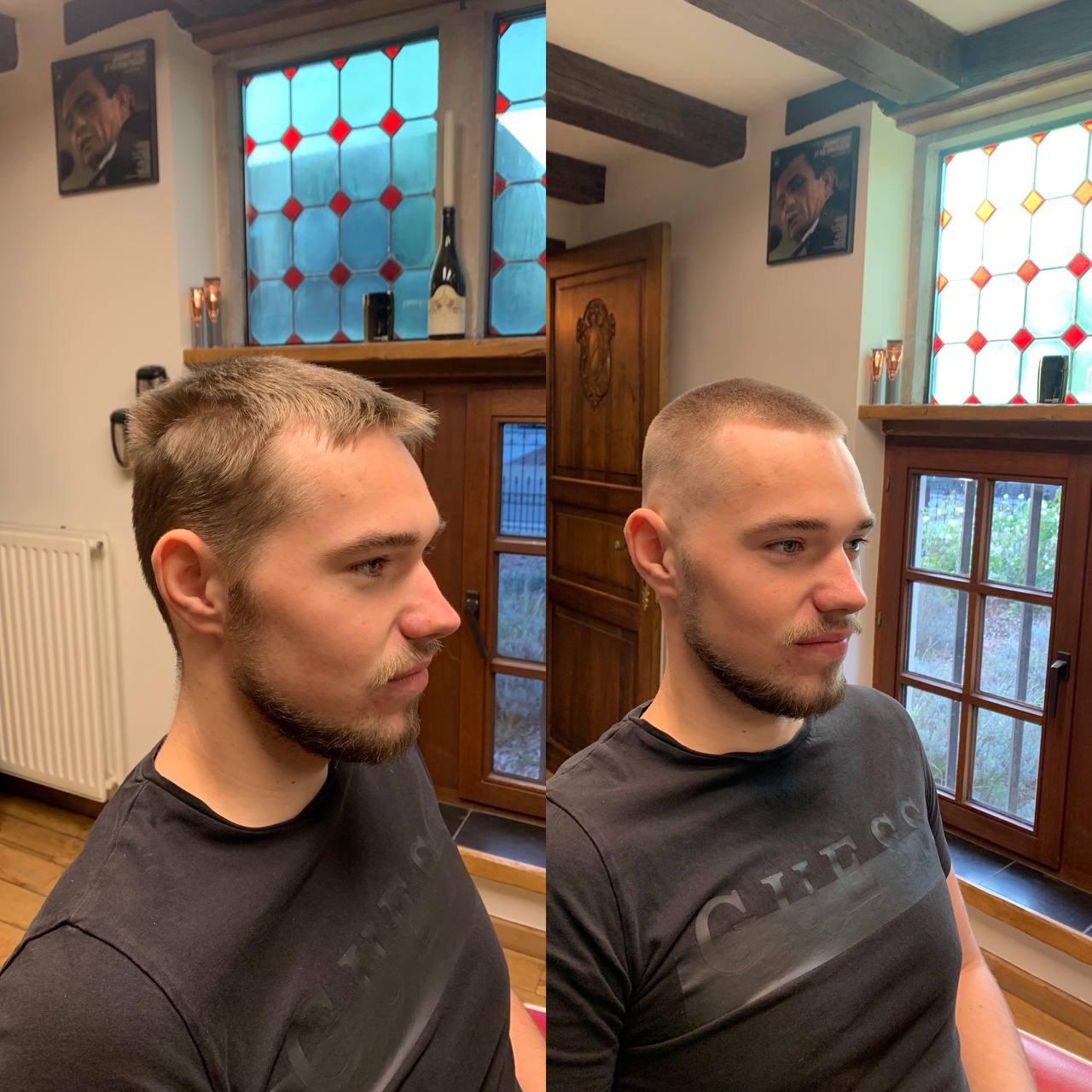 Barber from Ukraine in Antwerp