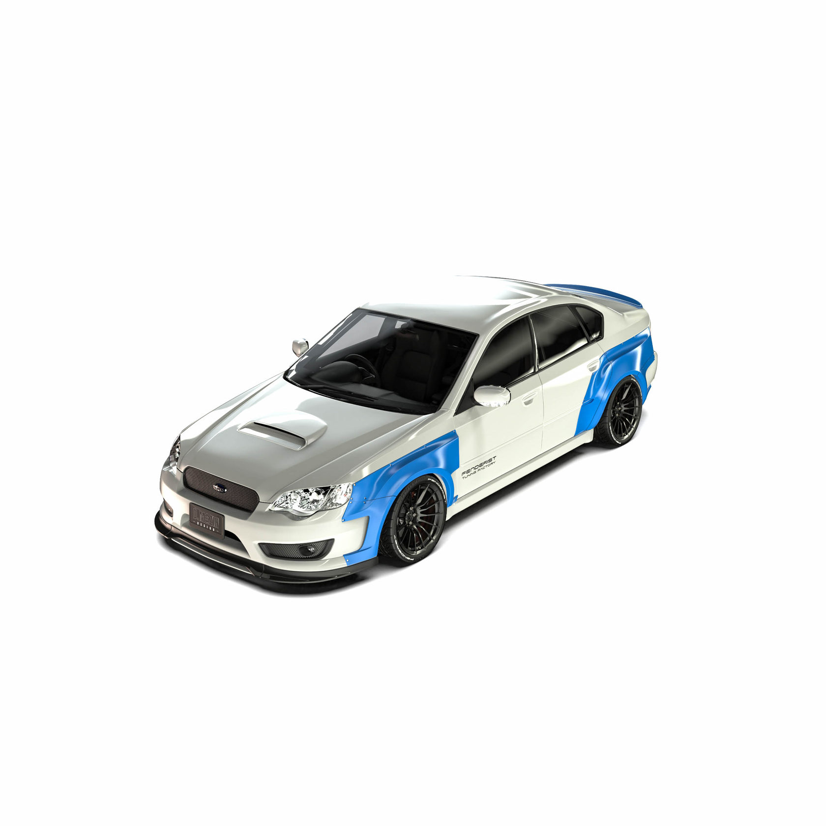 Front splitter SUBARU Legacy B4 06-09