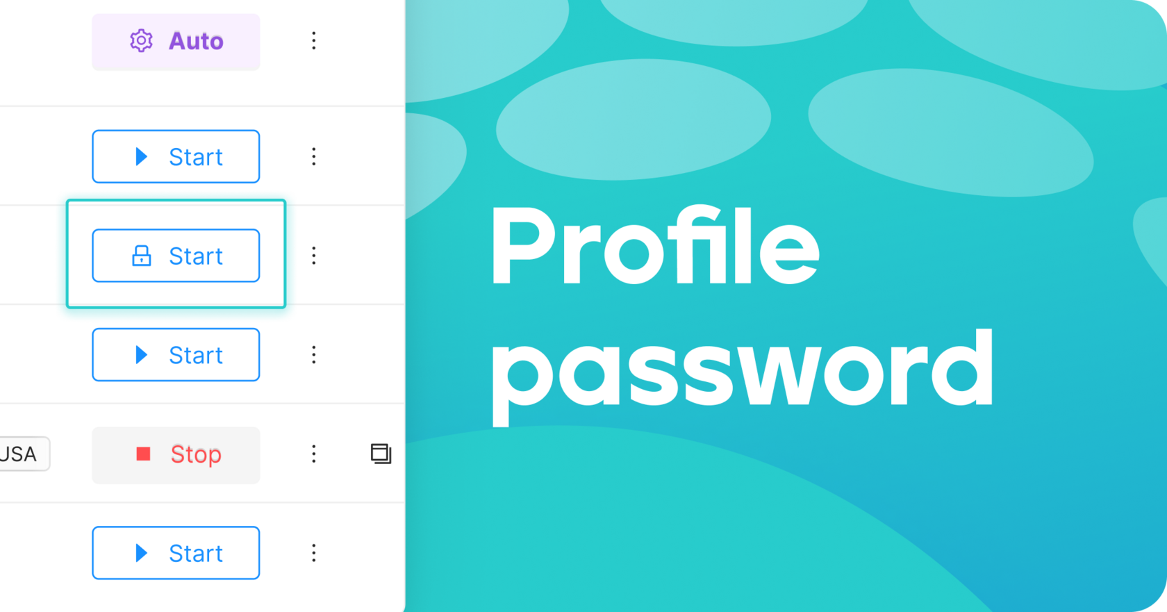 Password-Protected Profiles in Octo Browser