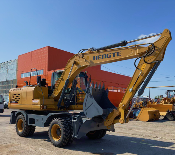 Продажа колесных экскаваторов HENGTE