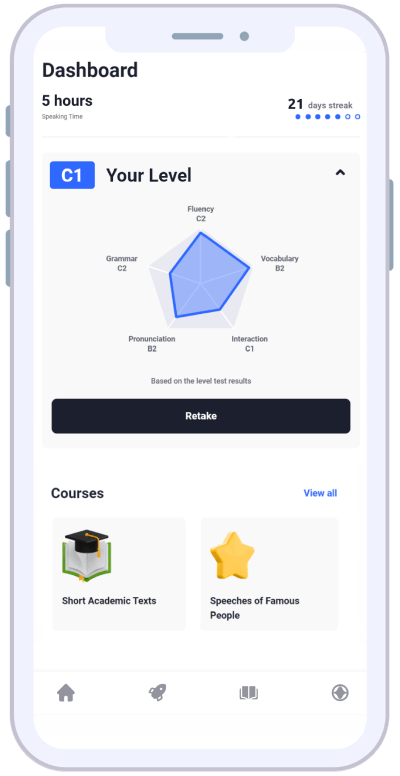 SmallTalk2Me – AI-powered simulator to improve spoken English