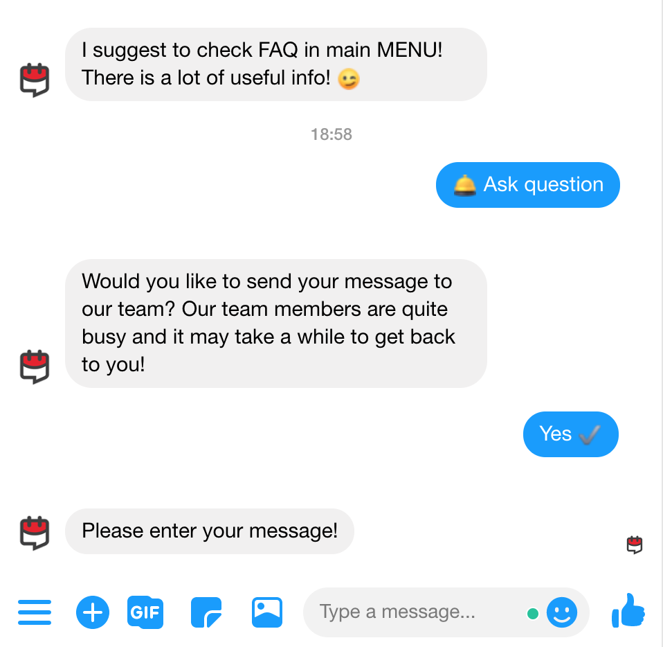 Builder for Telegram chatbots