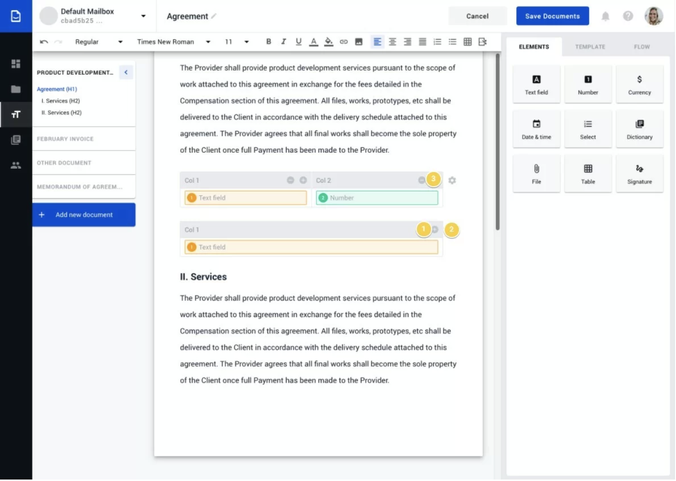 YourDoc - Document signing platform