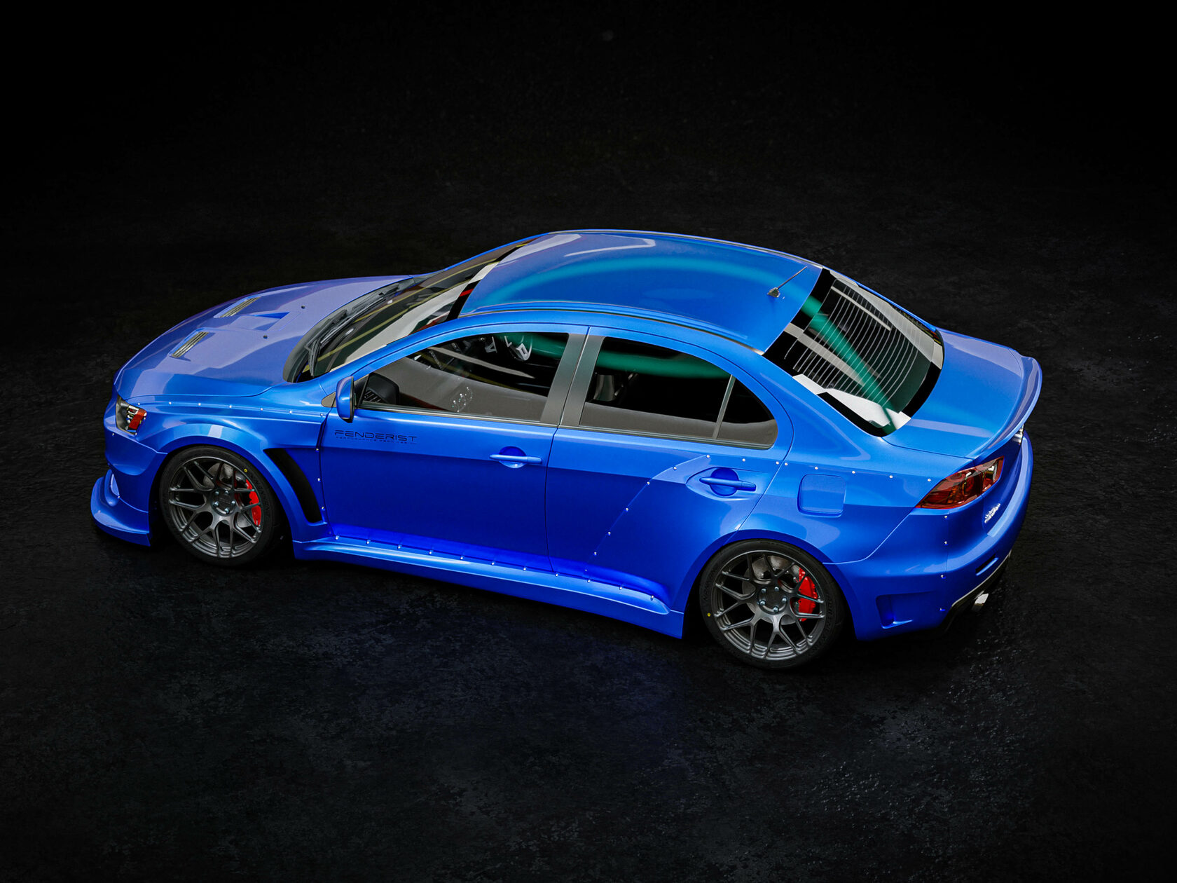 FENDERIST SPEC S Full Set / WIDE BODY KIT MITSUBISHI LANCER EVO X 2008-2015