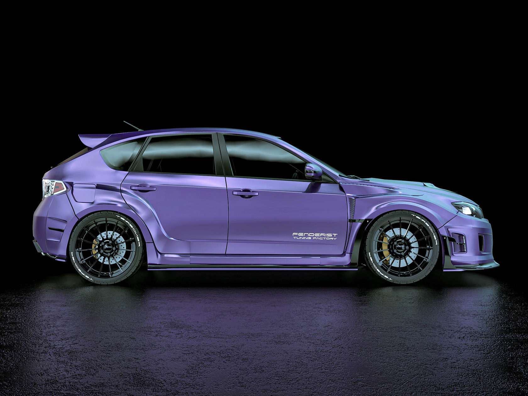 BUMPER CANNARDS SUBARU IMPREZA WRX STI GRB/GRF 10-14