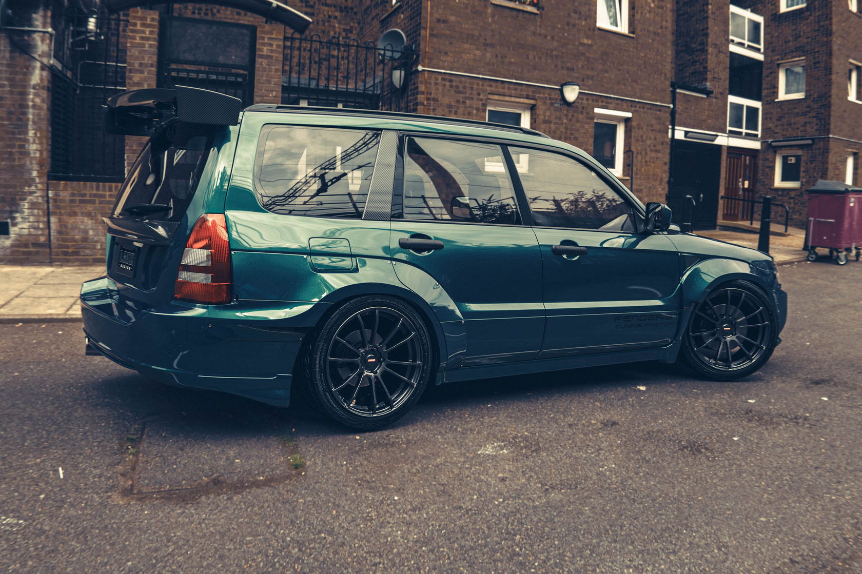 FENDERIST SPEC S Fender Flares Set / Wide Body Kit SUBARU FORESTER ...