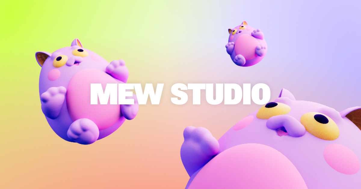 MEW STUDIO — создаем креатив и моушн-графику для рекламы и мероприятий