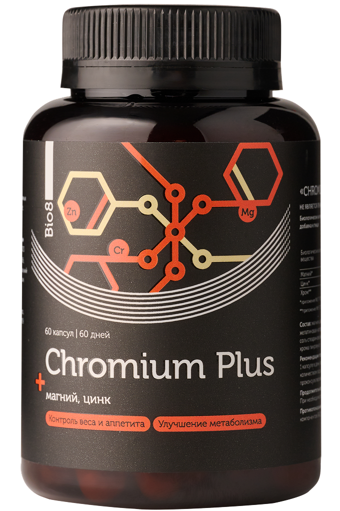 Chromium Plus + магний, цинк