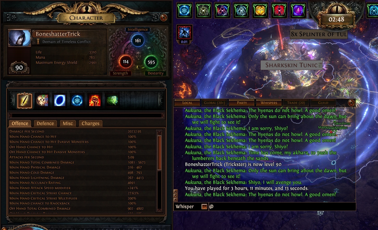 Hollow Palm Technique leveling 3.25