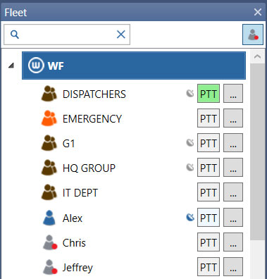 WalkieFleet PC Dispatch Console