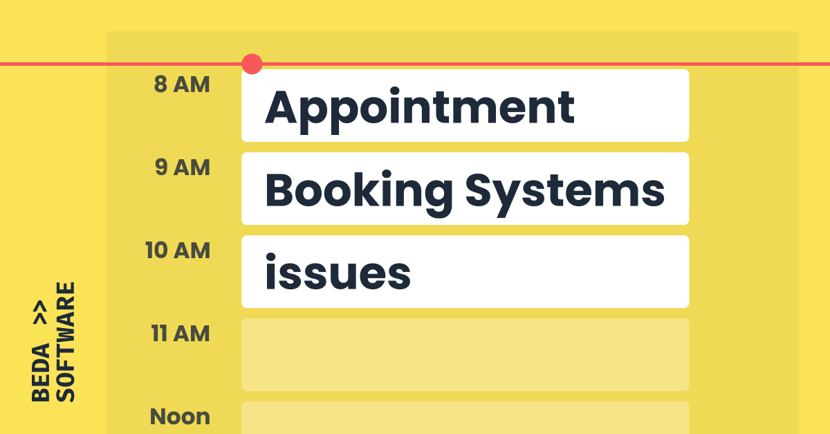 Appointment Booking Systems issues