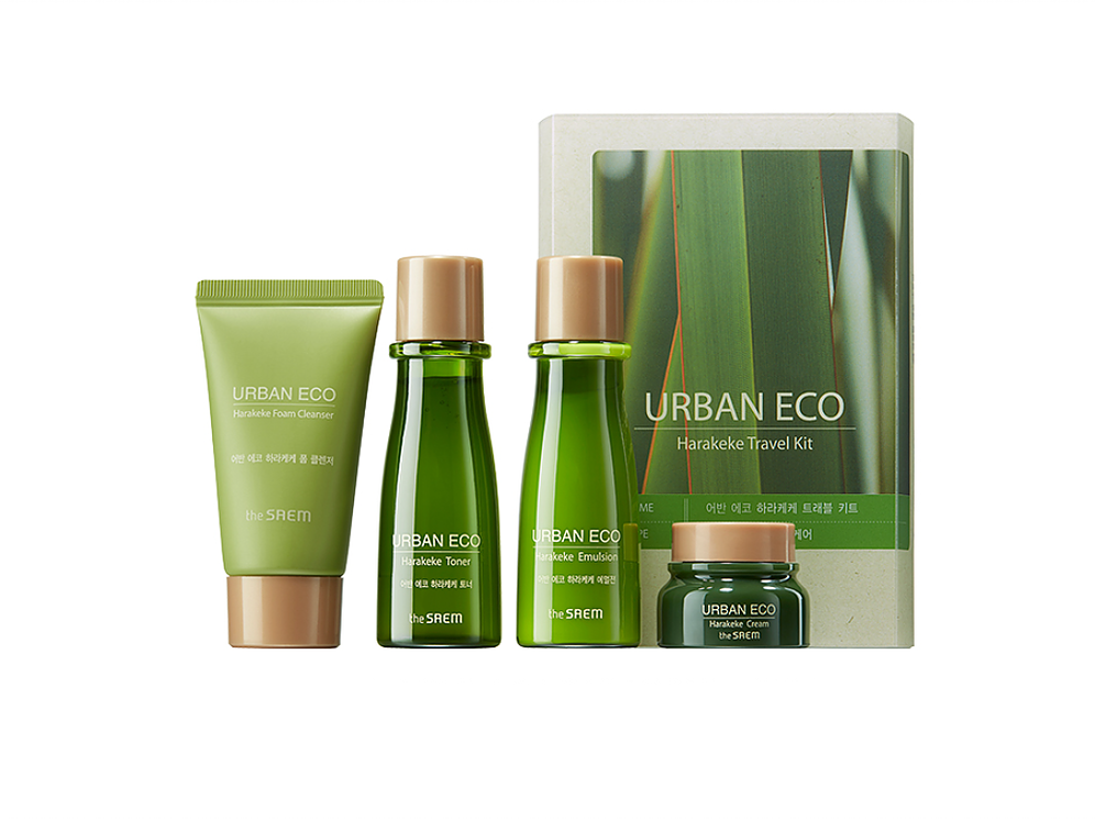 Мини-набор уходовый с экстрактом новозеландского льна - The Saem Urban ...