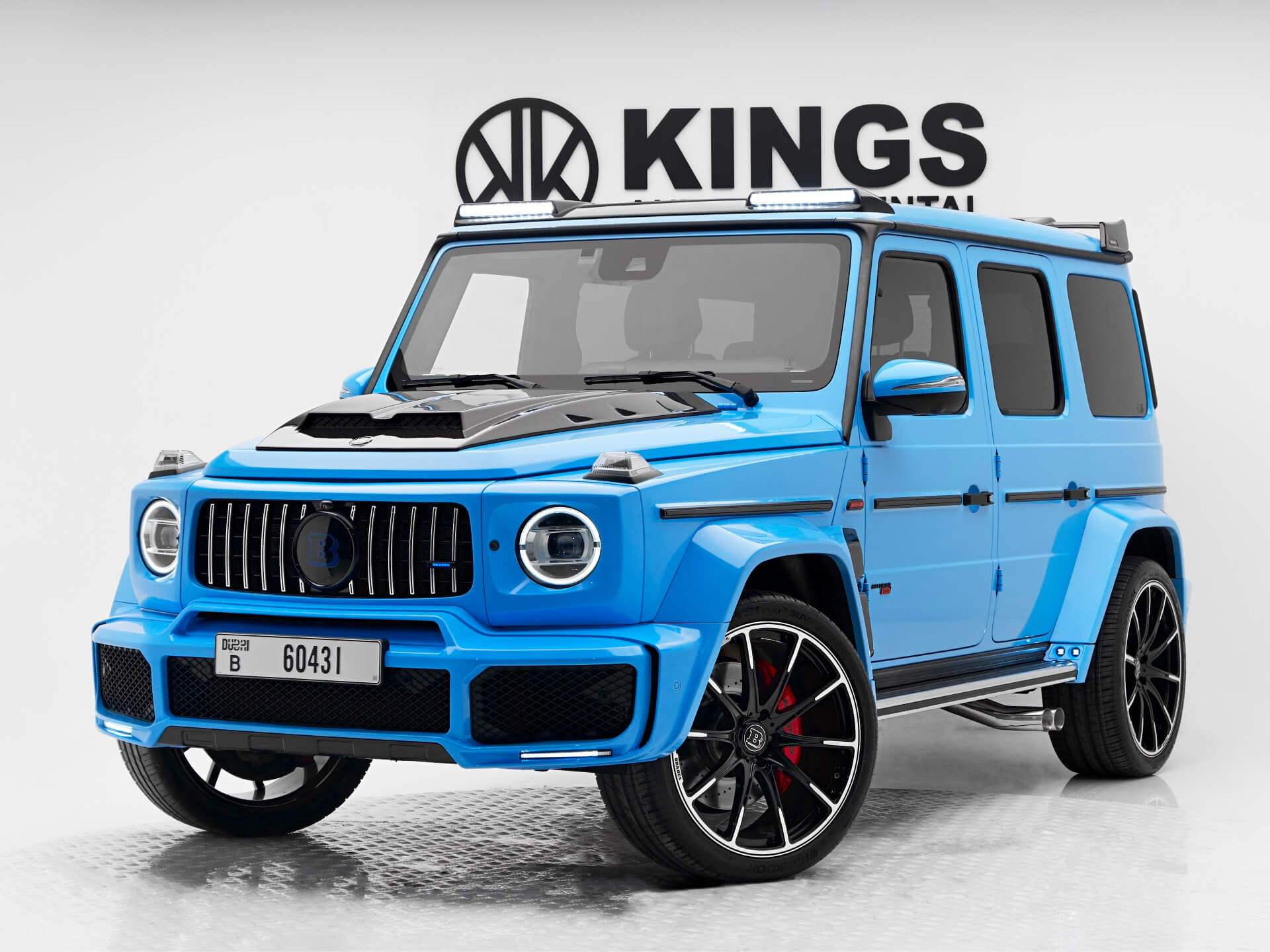 Rent a Mercedes-Benz G800 BRABUS Kit 2024 in Dubai | KINGS RENTAL CARS