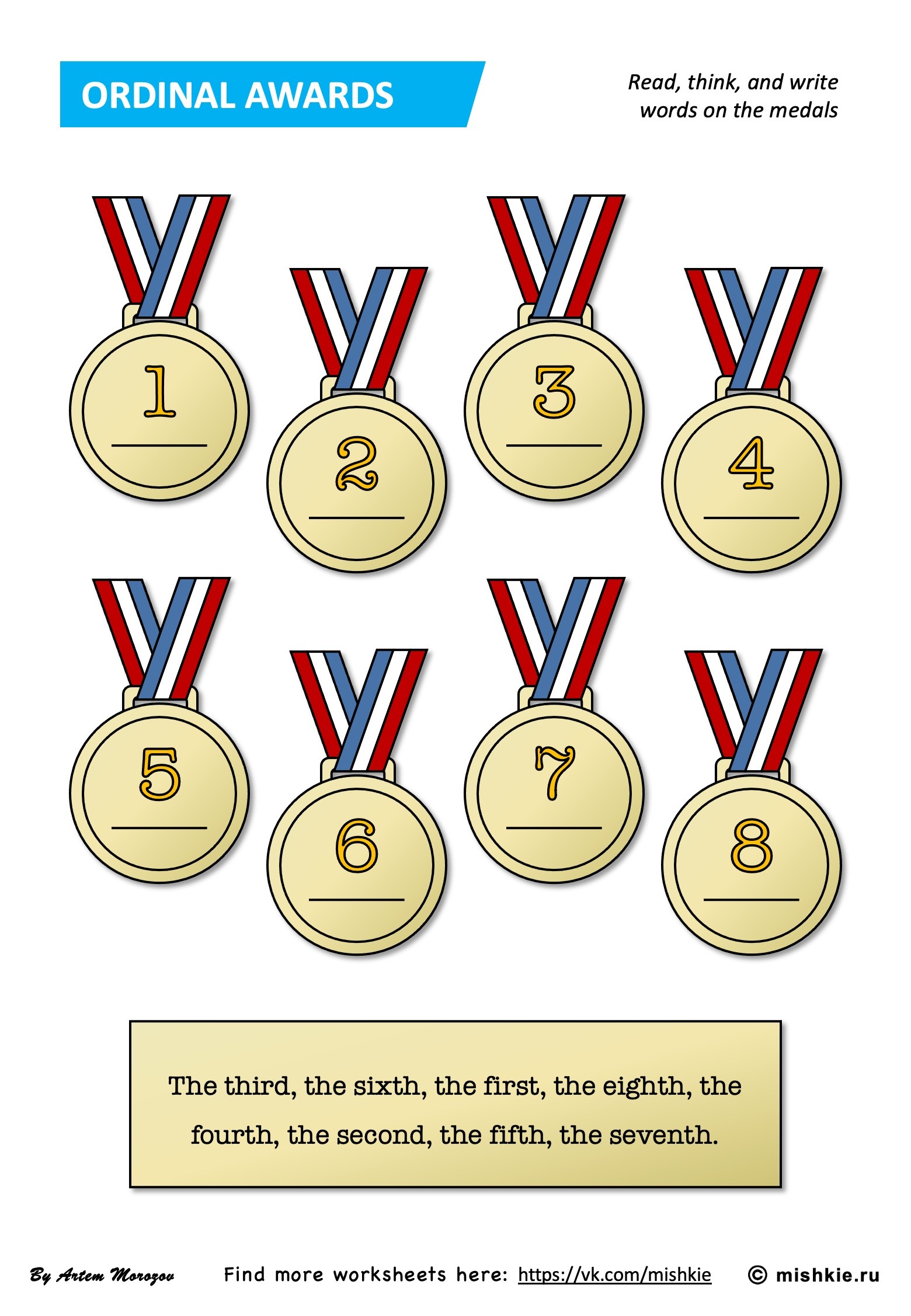 Ordinal Awards