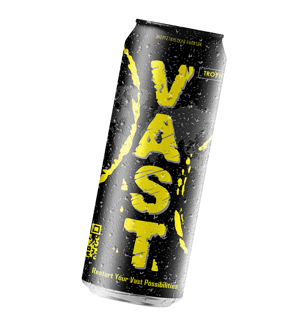VAST – Энергетический напиток нового поколения!