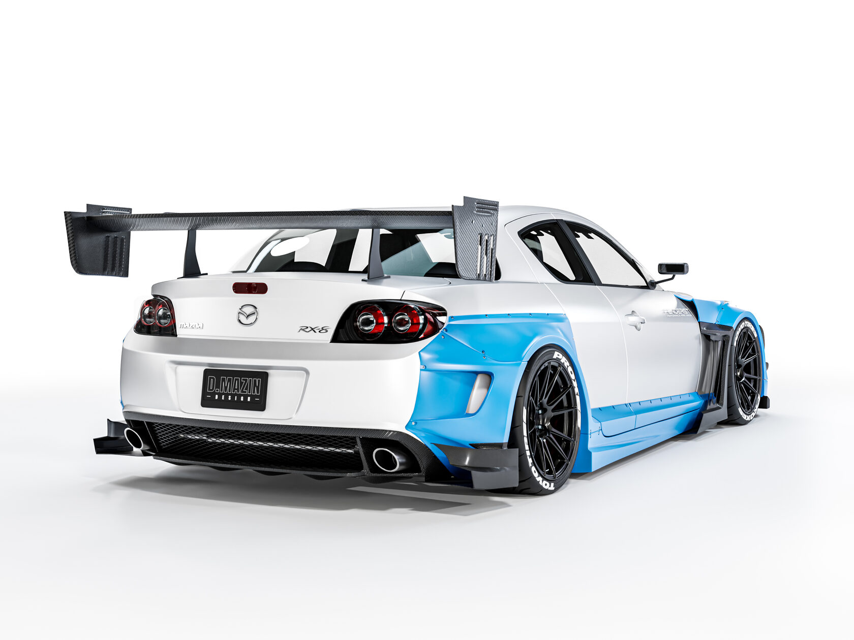 FENDERIST SPEC R Full kit / WIDE BODY KIT Mazda RX-8 2008-2012