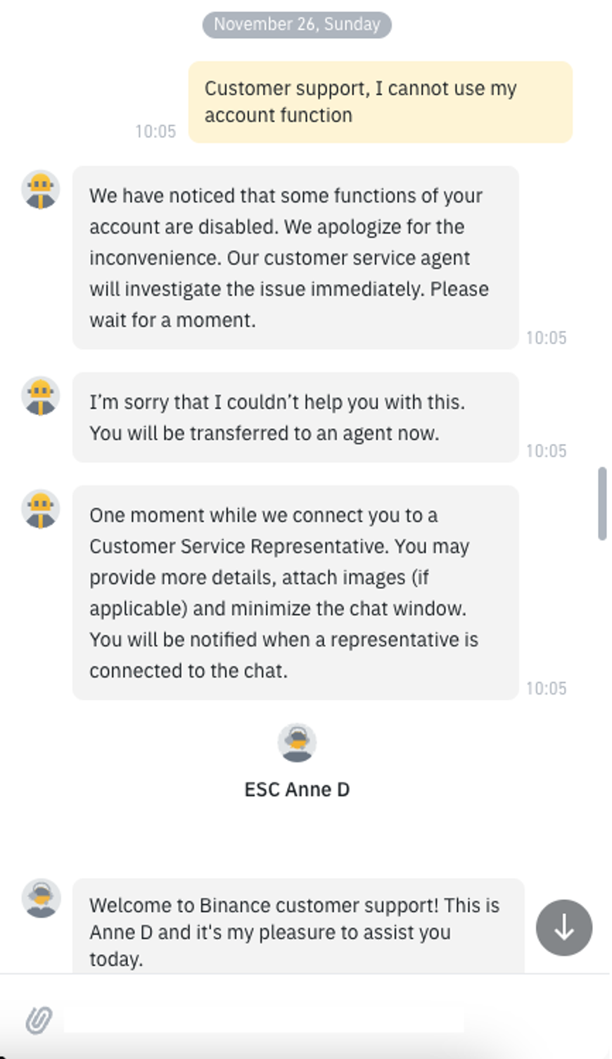 The exchange blocked me: what did I do and what should I do?