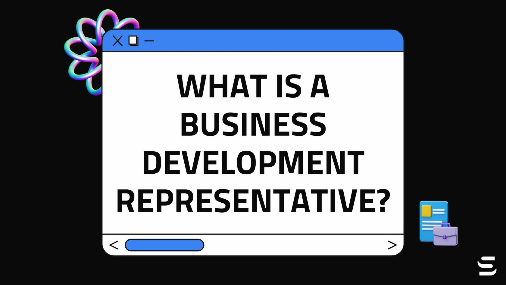 What is a Business Development Representative (BDR)?