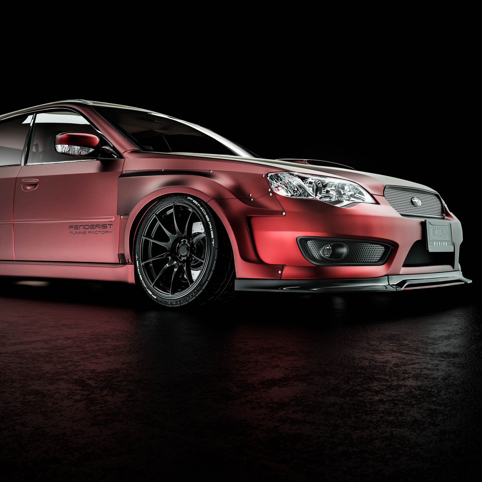 Front splitter SUBARU Legacy Wagon Type B 06-09