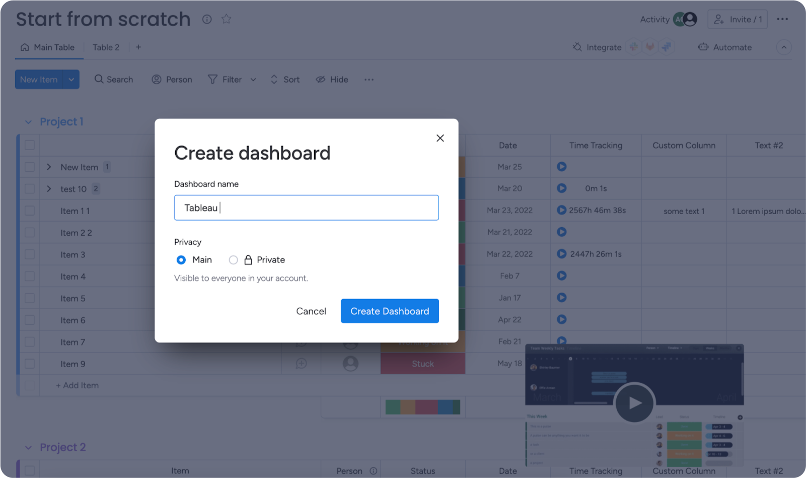 How to Connect monday.com to Tableau: Step-by-Step Instruction Guide