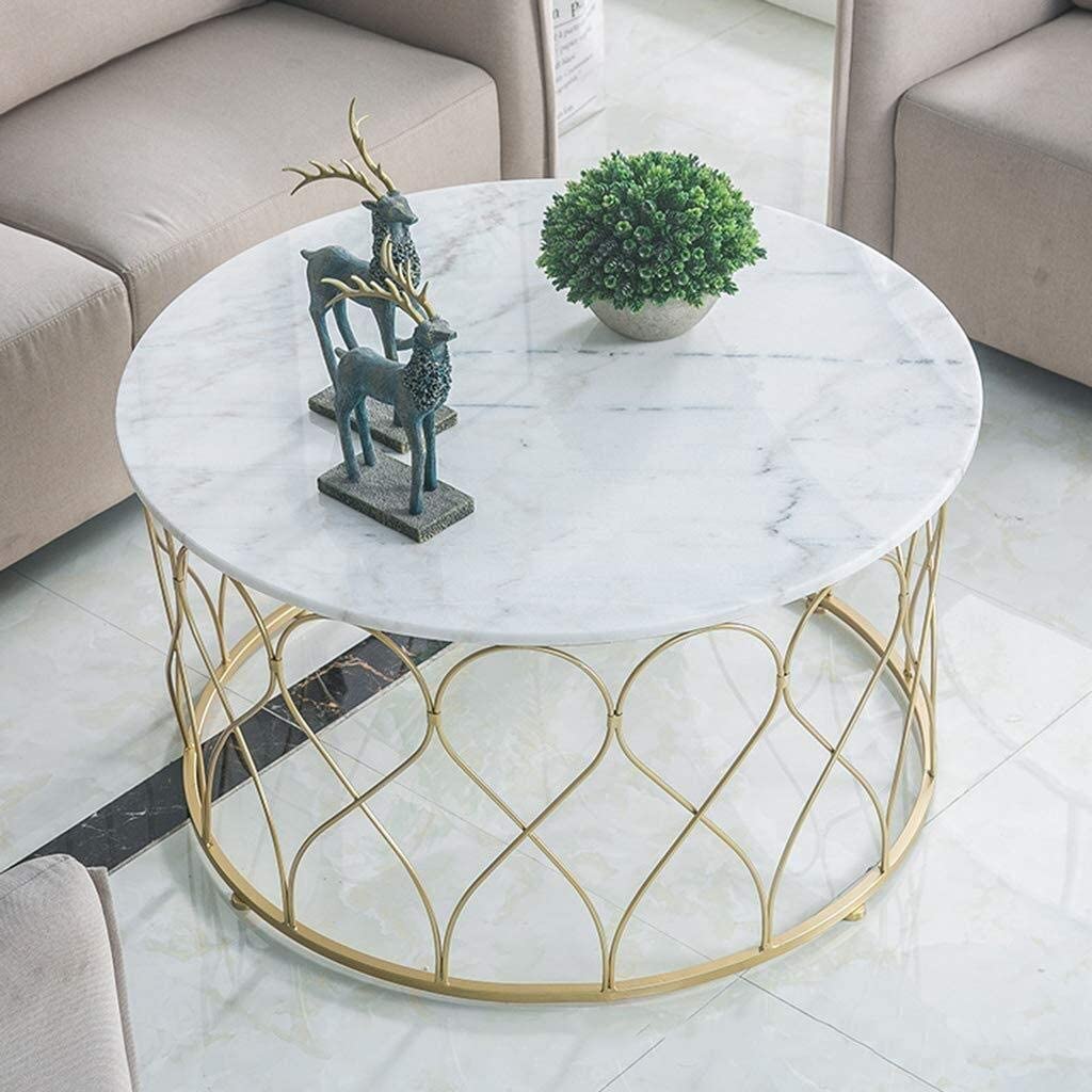 30 Metal Round Coffee Tables For Your Home