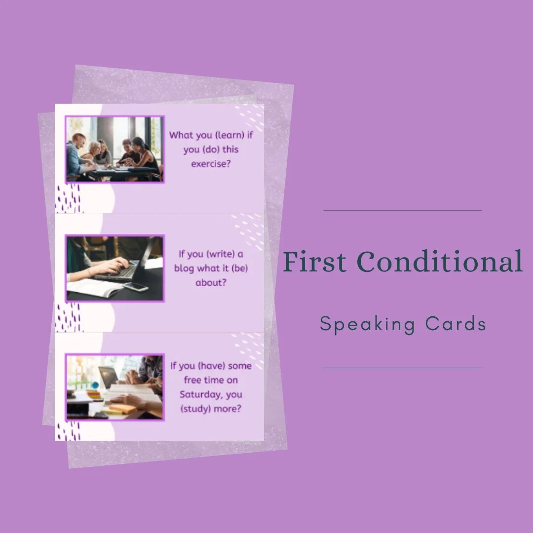 First Conditional. ESL Grammar Discussion Questions