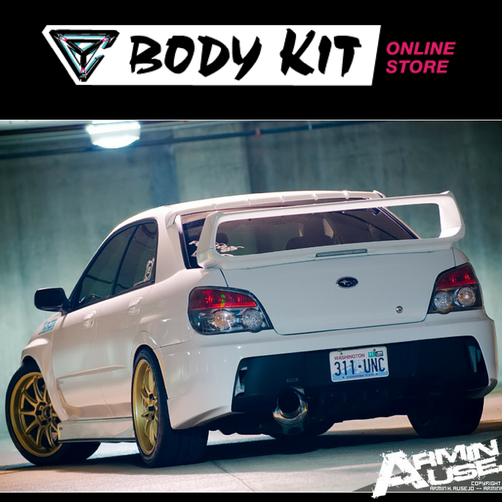 Rear bumper Zero Sports Subaru Impreza GD GG