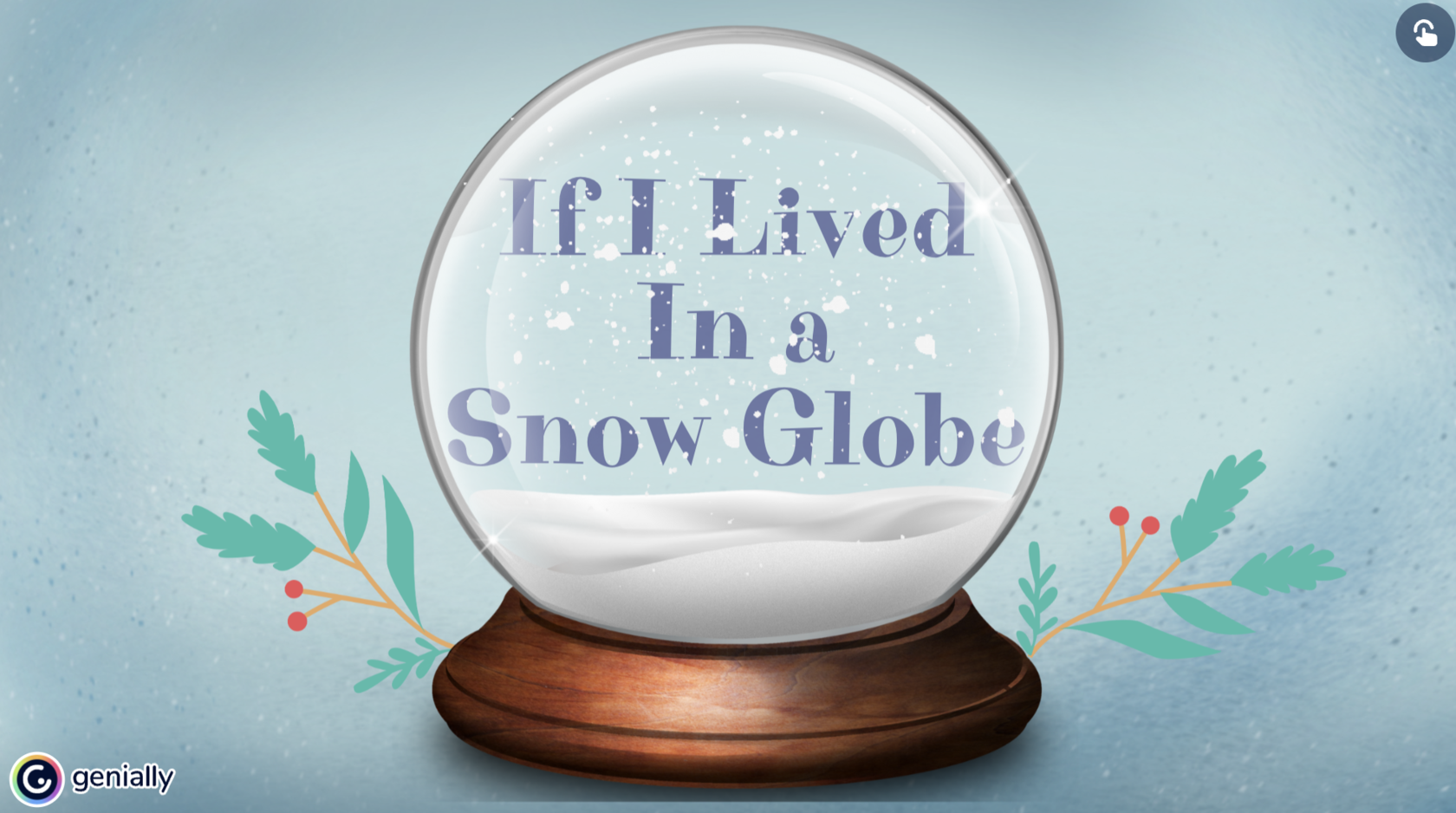My Digital Snow Globe