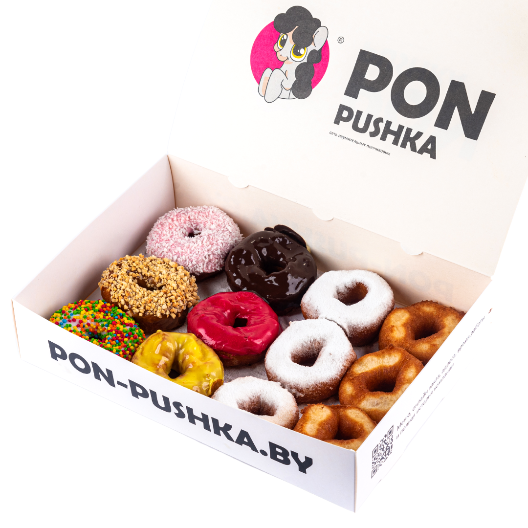 PON-PUSHKA - сеть изумительных пончиковых №1 в Беларуси