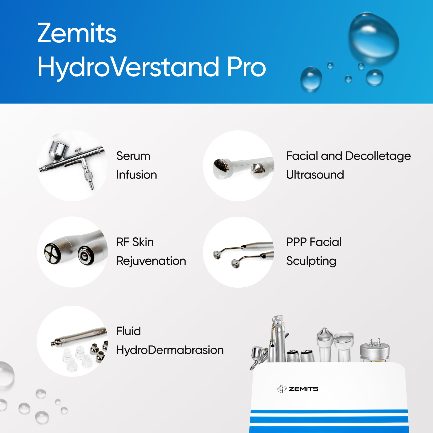 Zemits HydroVerstand HydroDermabrasion Machine