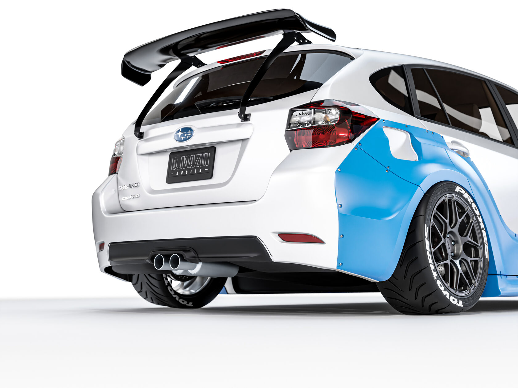 FENDERIST SPEC S Full kit / WIDE BODY KIT Subaru Impreza 11-14