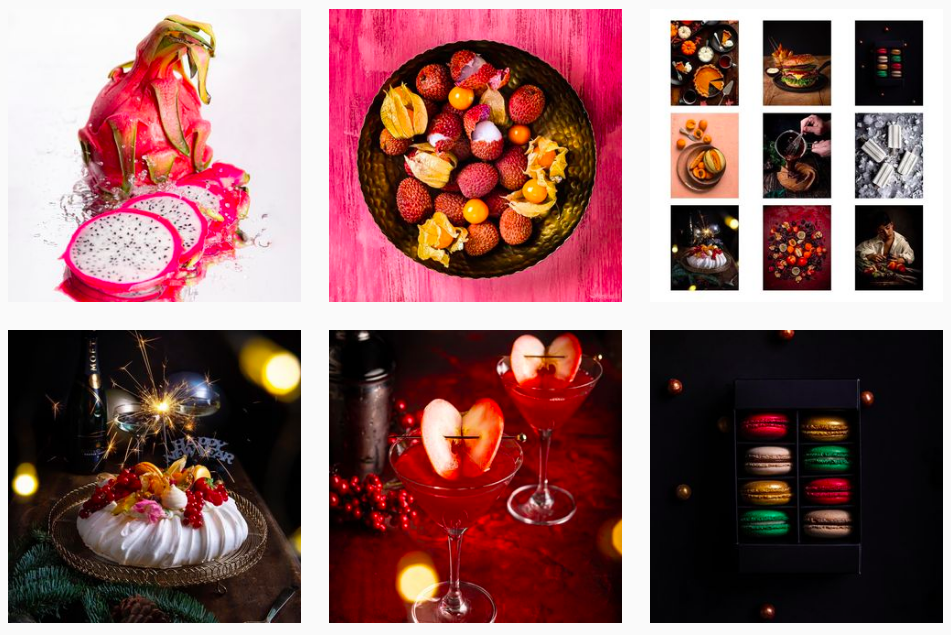 Top 20 food photographers