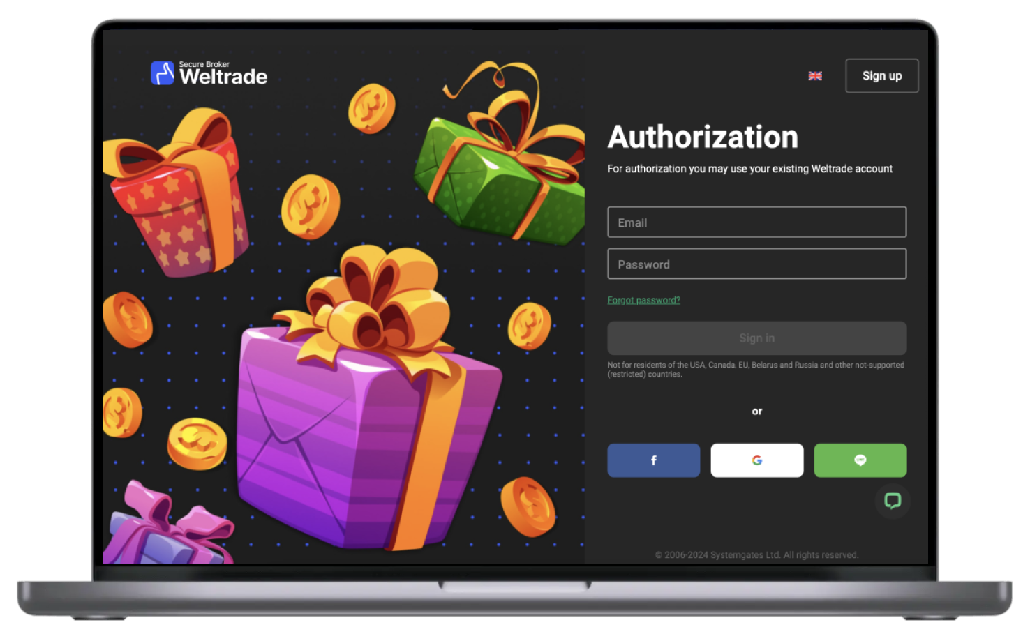 Weltrade Login - Weltrade broker login access your account securely