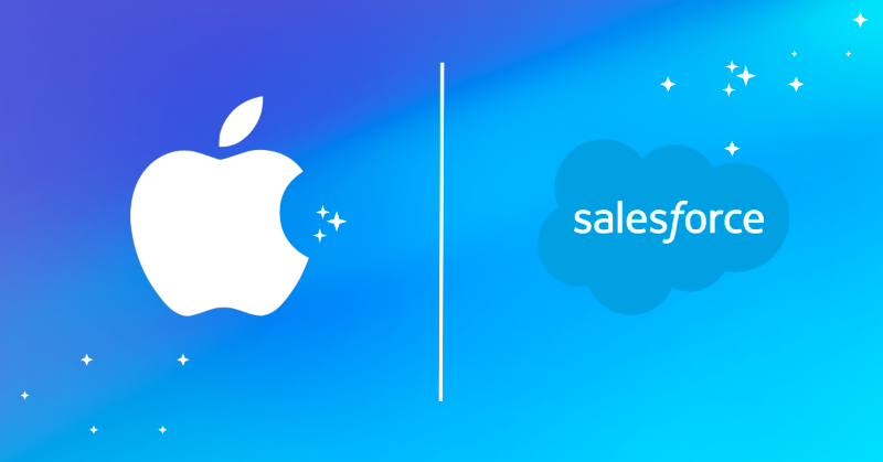 Apple & Salesforce: new experience with Siri, Widgets, 3DTouch, Face ID