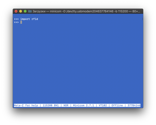 Micropython Repl