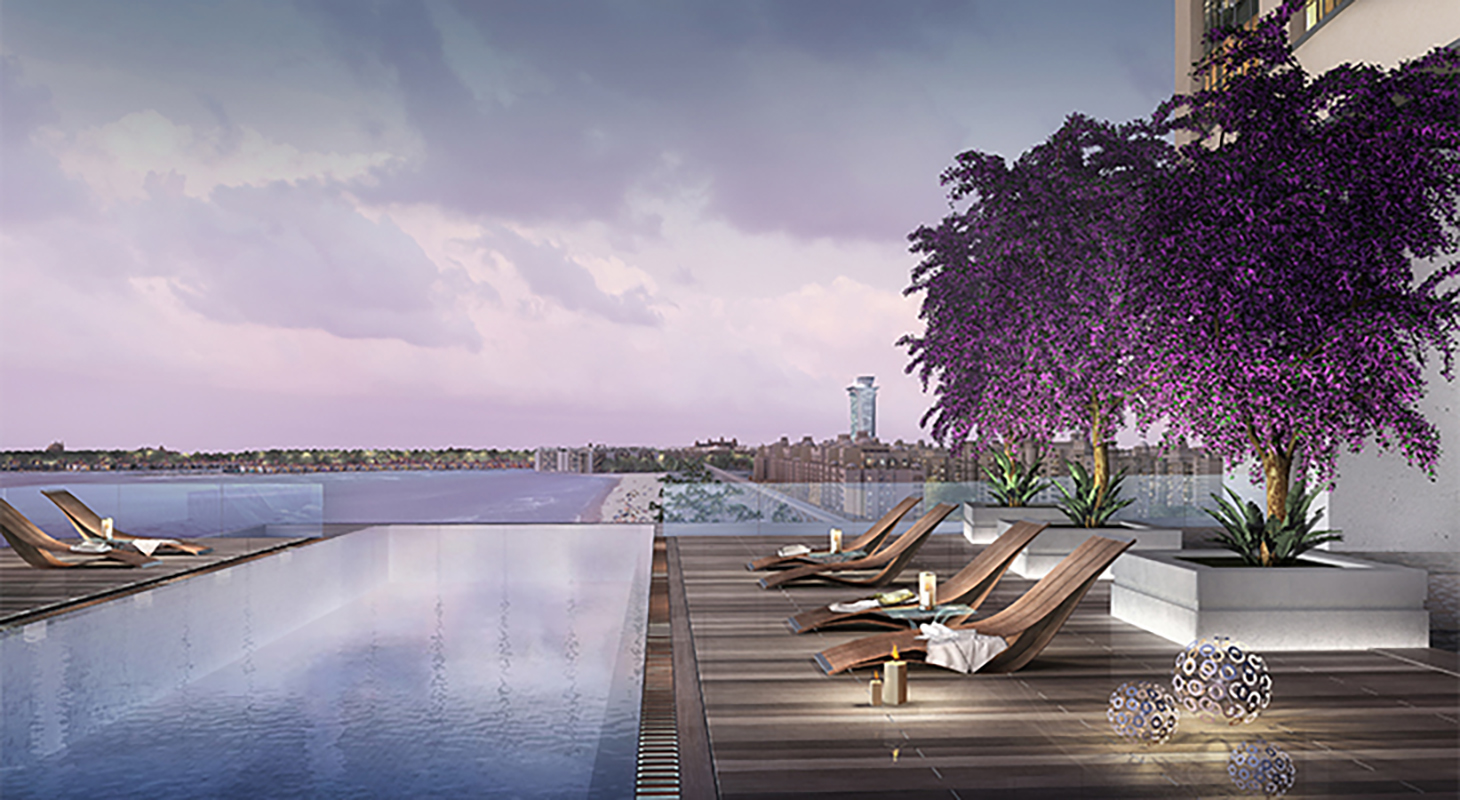 Palm Beach Towers by Nakheel: Прибрежный жилой комплекс расположенный ...