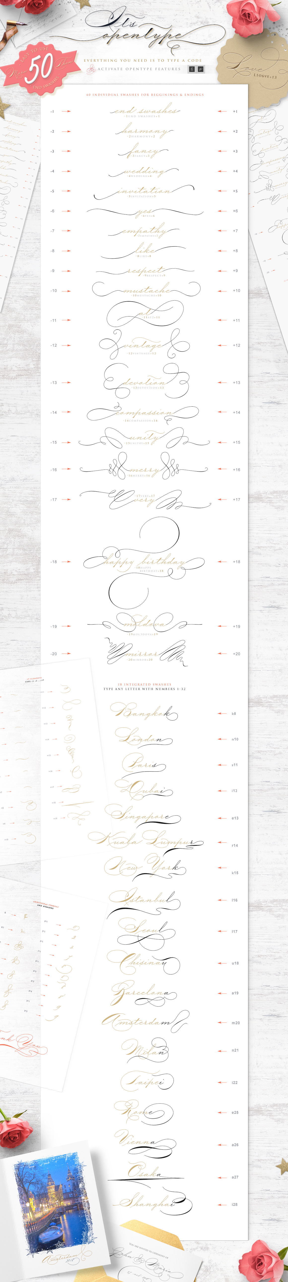 The Wedding Font | Script fonts - Blessed Print