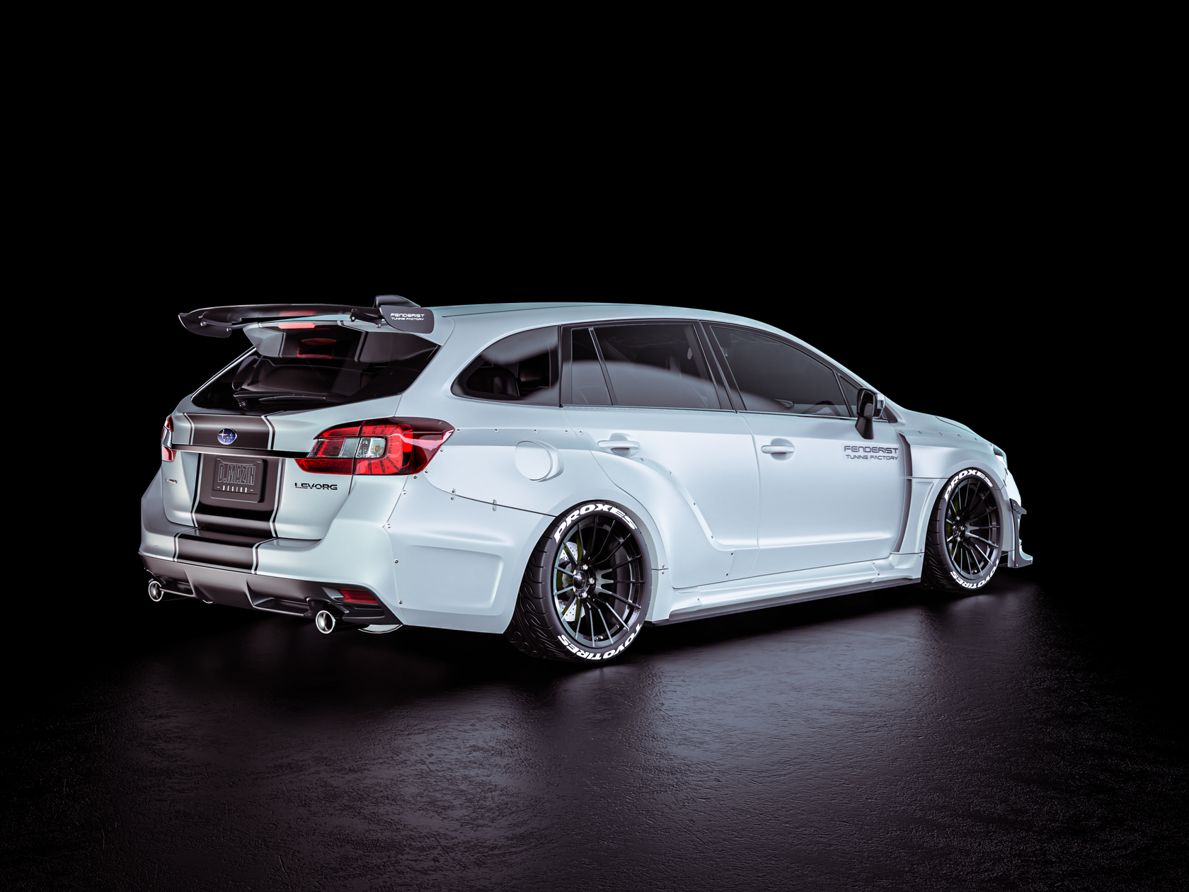 Full FENDERIST SPEC S kit / WIDE BODY KIT Subaru Levorg 14-17