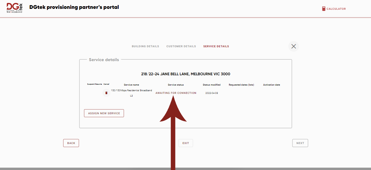 DGtek RSP Portal Help