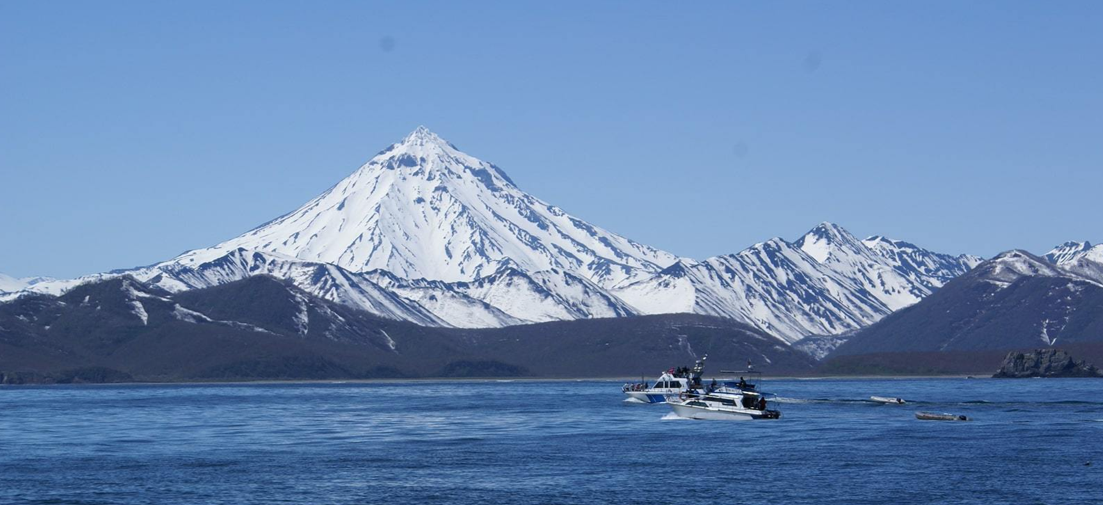 Avacha bay boat excursion