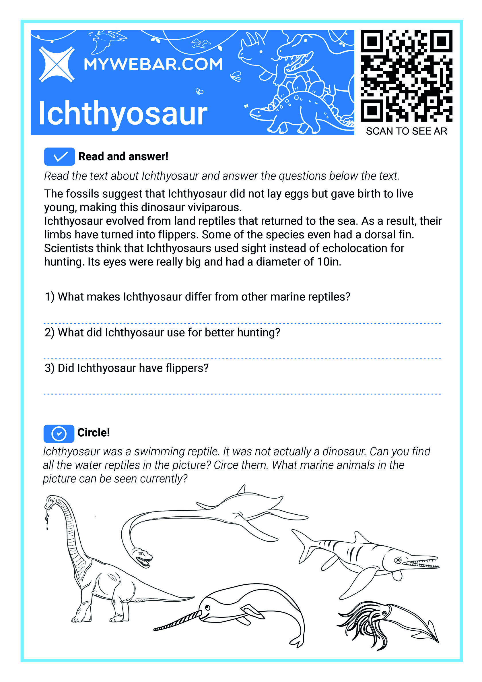 Ichthyosaurus