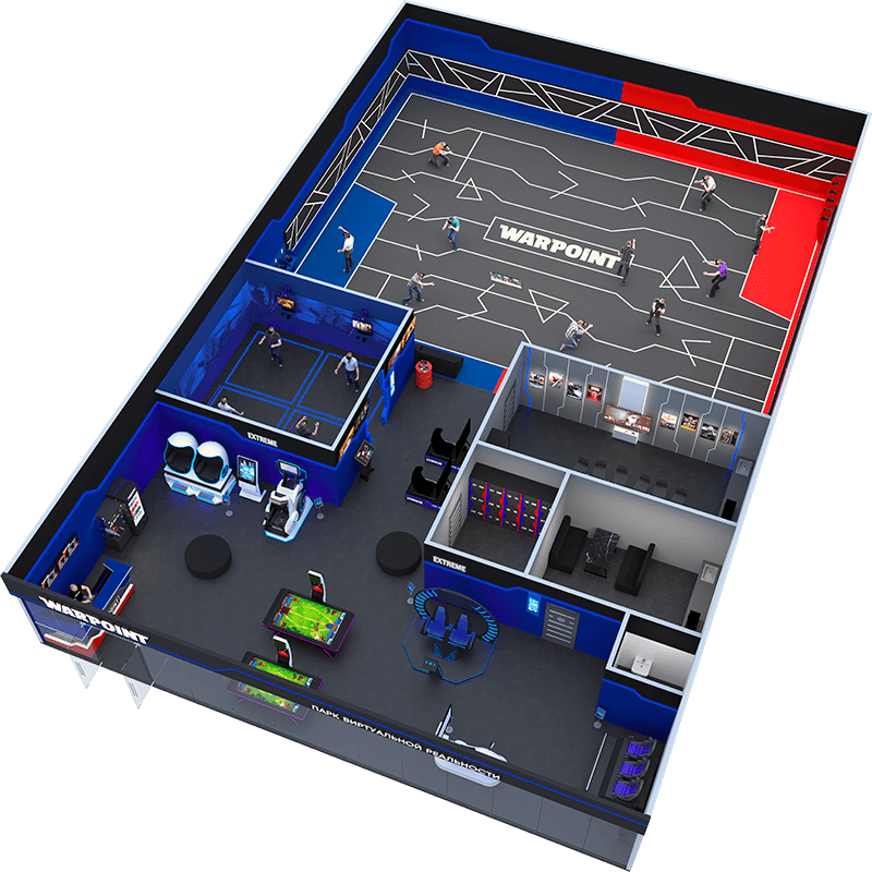 WARPOINT VIRTUAL REALITY PARKS FRANCHISE