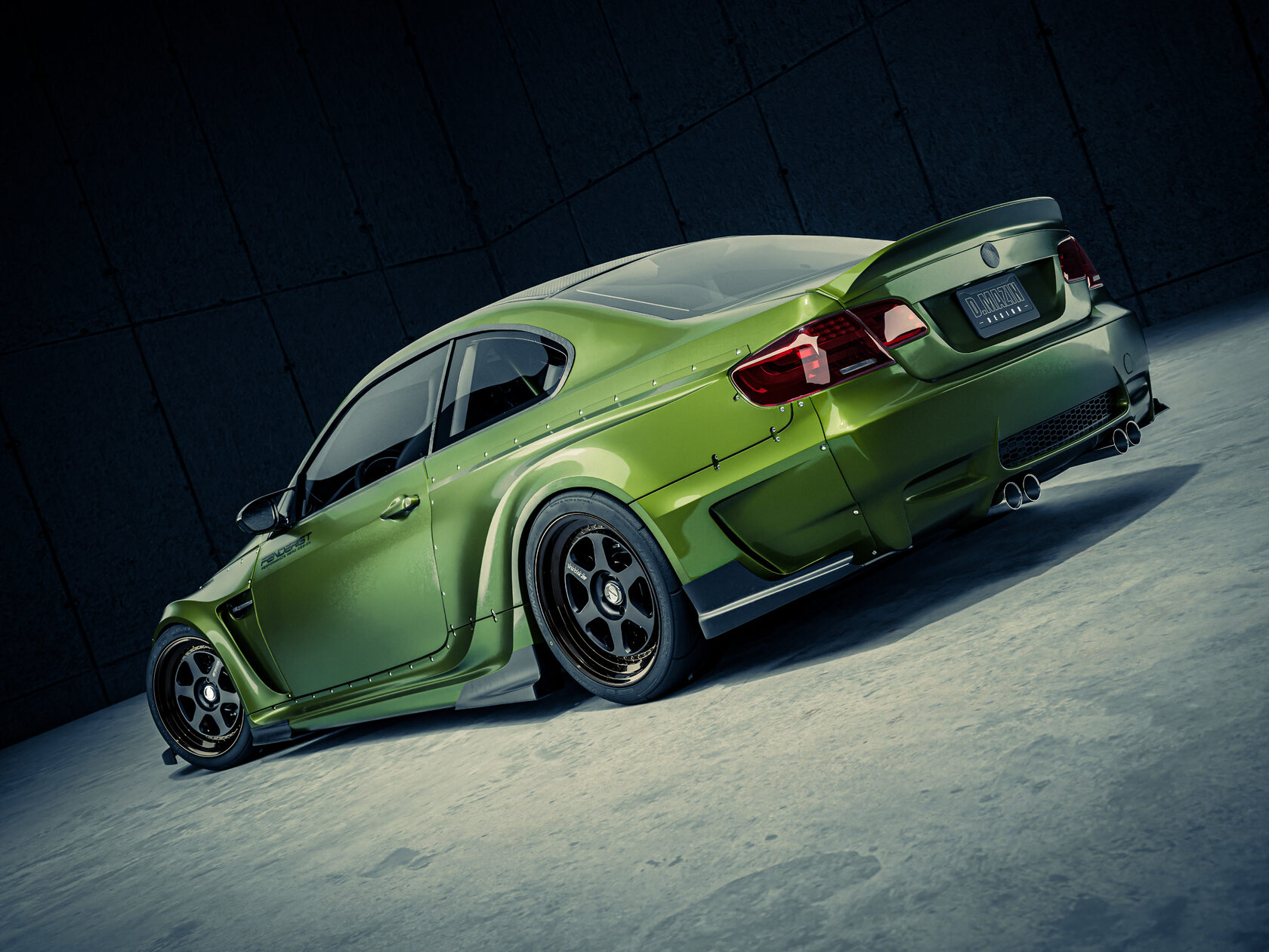 FENDERIST SPEC S fender flares set / WIDE BODY KIT BMW E92 2006-2013